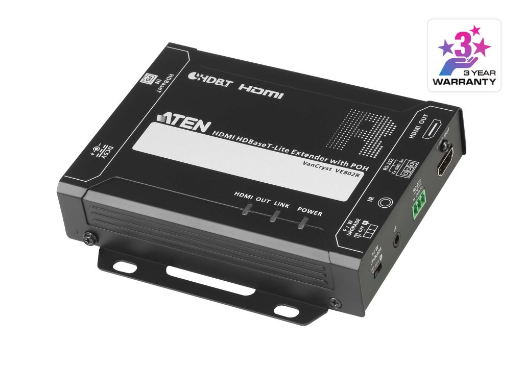 ATEN VE802R Video Extender – HDBaseT HDMI Receiver